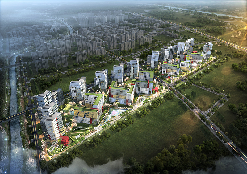 인천계양 A-2BL 및 A-3BL 아파트 건설공사 > Projects | HK건축사사무소